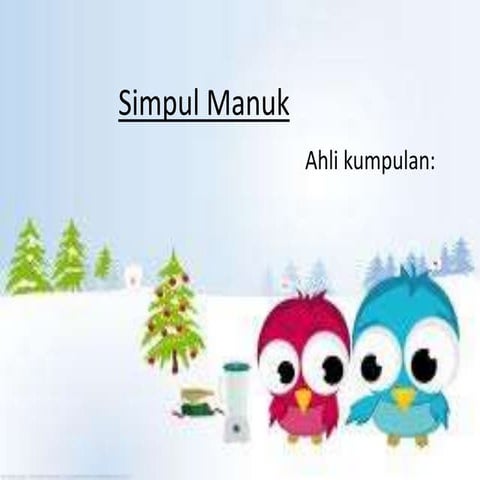 Jenis jenis ikatan (knots) | PPT