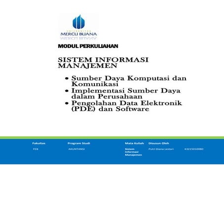 Sim, putri diana lestari , hapzi ali, analisis perancangan sistem ...