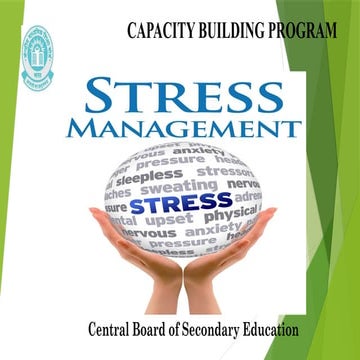 Stress Management for teachers | PPT