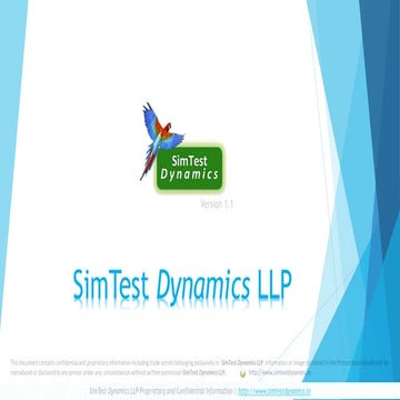Sim test dynamics llp v1.1 | PPT