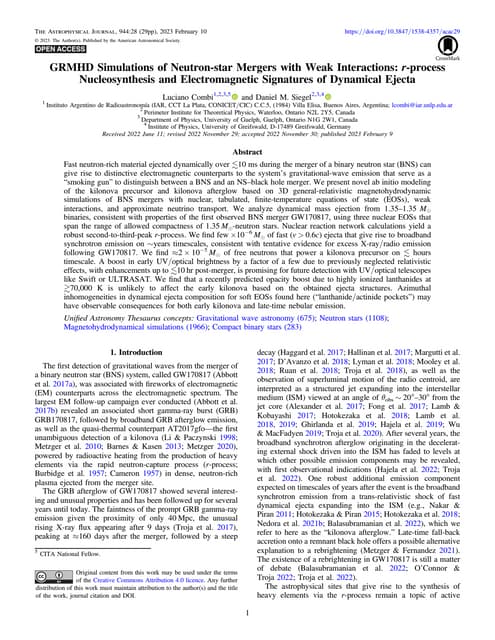 Neutrino trapping and out-of-equilibrium effects in binary neutron star ...
