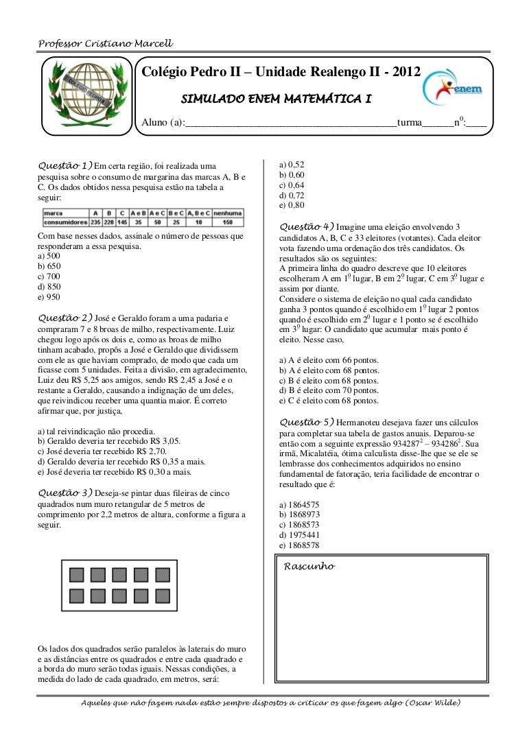 Simulado enem mat_cpii_1_pdf