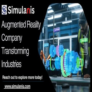 Simulanis: Augmented Reality Company Transforming Industries | PDF