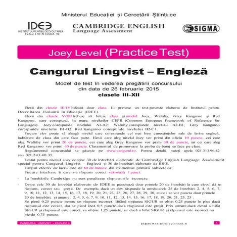 Simulare cangurul-lingvist-engleza-2015 (1) | DOCX