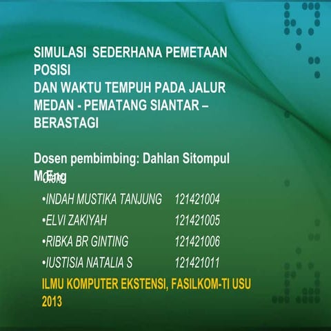 Simulasi | PPT