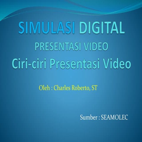 Simulasi digital | PPTX