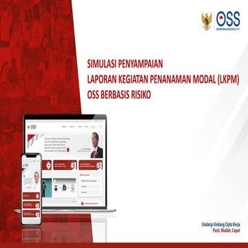Simulasi LKPM di OSS RBA update 23 Mei 2022 | PPTX