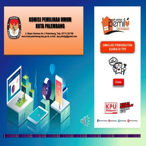 Simulasi pemungutan suara di tps | PPTX