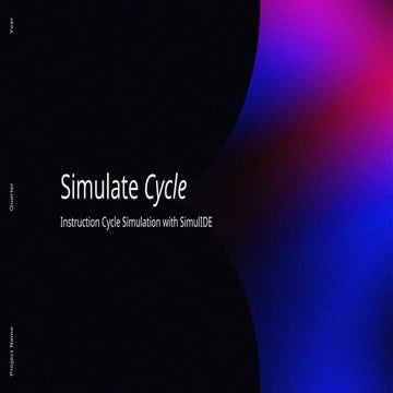 Simulate Cycle.pptx for engineers coa using simuide | PPTX