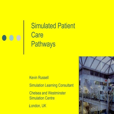 Simulated Patient Care Pathways | PPT