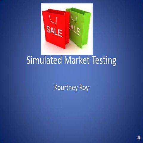 Simulated test marketing | PPTX