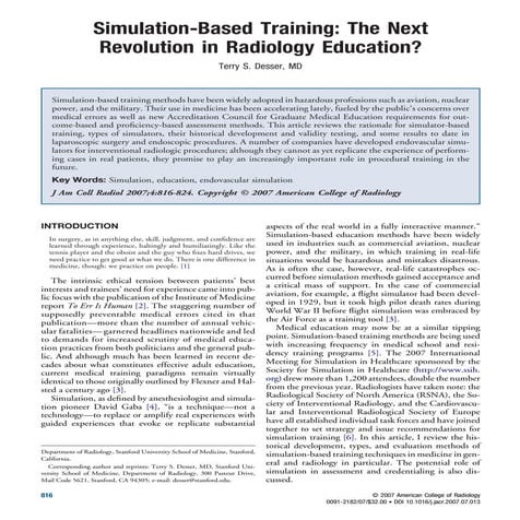 Simulation | PDF