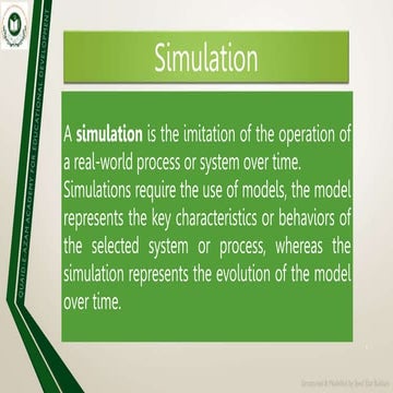 simulation in education teachers training program | PPT
