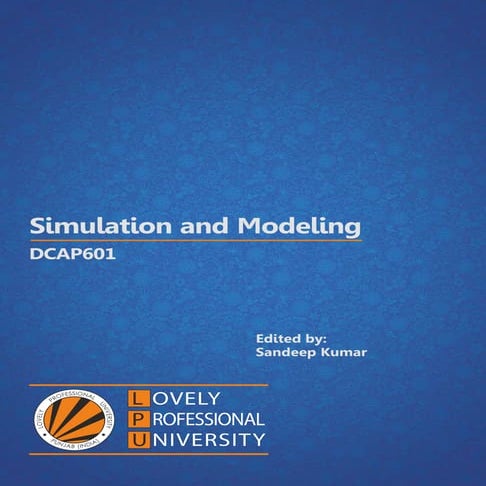 Simulation And Modeling Pdf