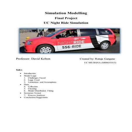 Simulation Modelling final_project_ganganer | PDF