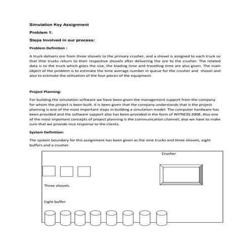 Simulation Project | PDF