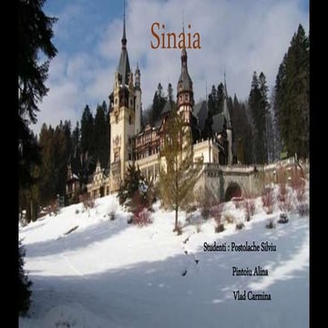 Sinaia | PPTX