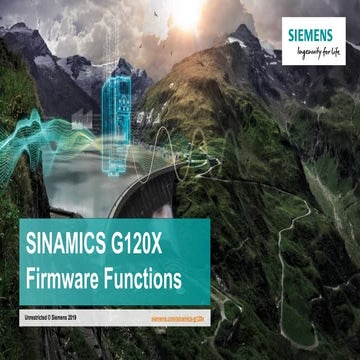 Tải Catalog biến tần Siemens Sinamic G120X | PDF