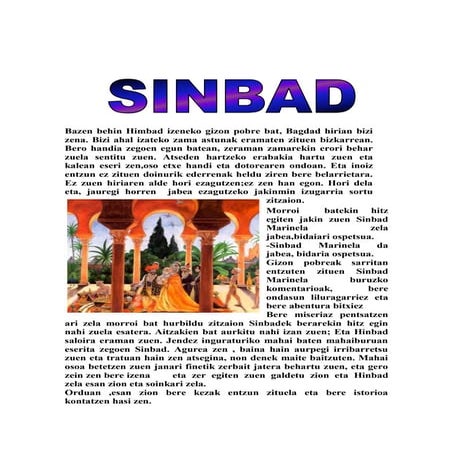 Sinbad | PDF