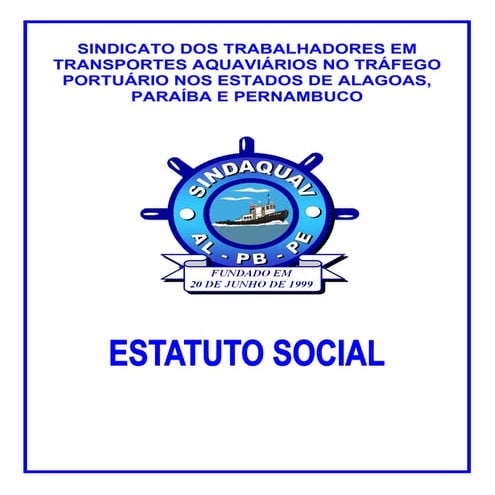 Sindaquav estatuto social | PDF