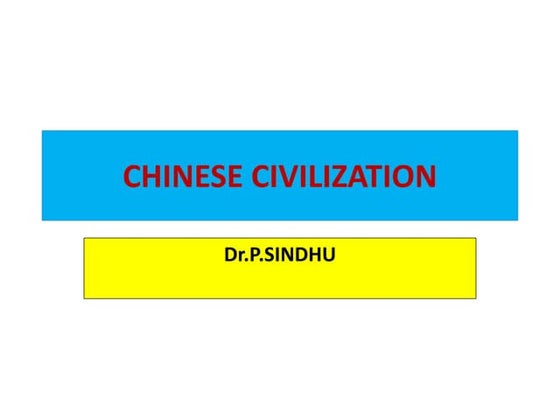 Chinese Cvilization.ppt