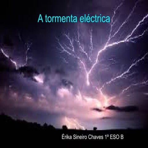 Tormentas eléctricas | PPT