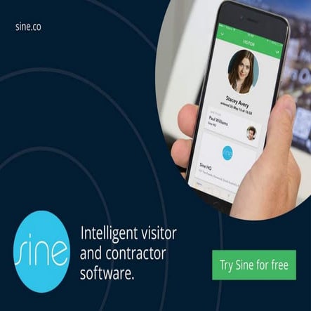 Sine visitor & contractor software | PDF