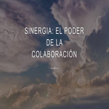 LA SINERGIA Y SUS TIPOS DE COMUNICACION.pptx