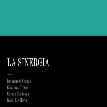 LA SINERGIA Y SUS TIPOS DE COMUNICACION.pptx