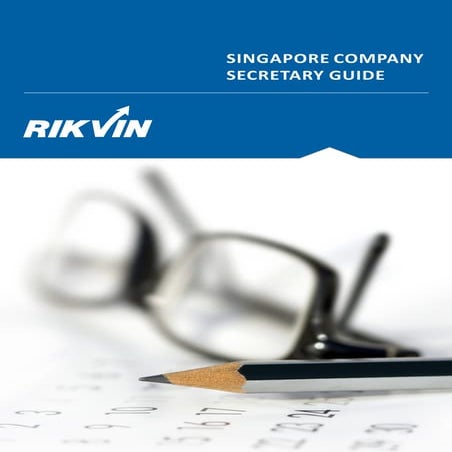 Singapore Company Secretary Guide | PDF | Business Administration ...