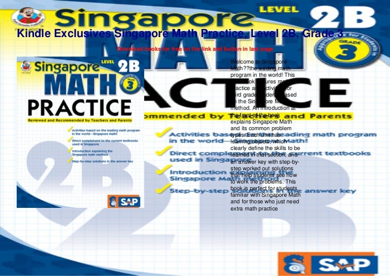 Hotly Anticipated Singapore Math Practice Level 2B Grade 3 hotly-anticipated-singapore-math-practice-level-2b-grade-3
