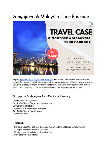 Phuket And Krabi Package – Travel Case.pptx