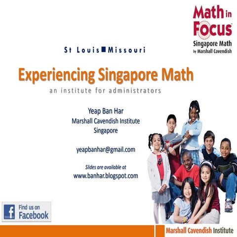 Singapore Math at Saint Louis | PPT
