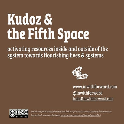Kudoz & the Fifth Space: activating resources inside and outside of the ...