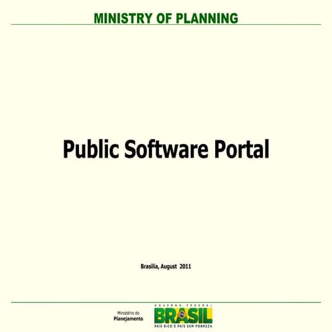 Brazilian e-Government | PDF