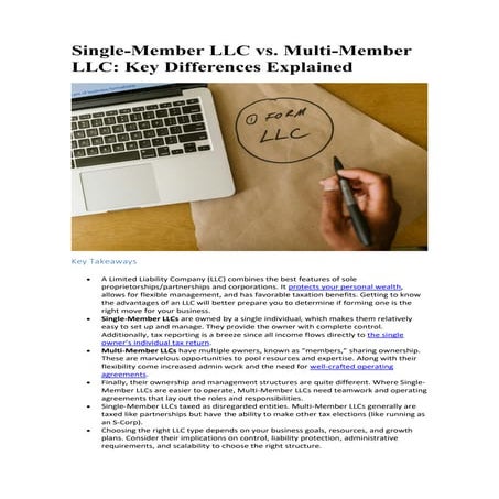 Single Member LLC vs Multi Member LLC.pdf