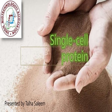 Single-cell protein | PPTX