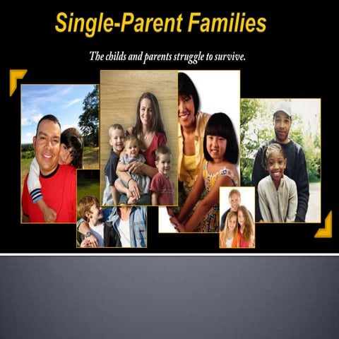 Single Parent Families | PPT