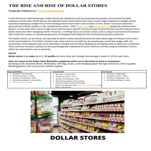 Retail detail | PDF