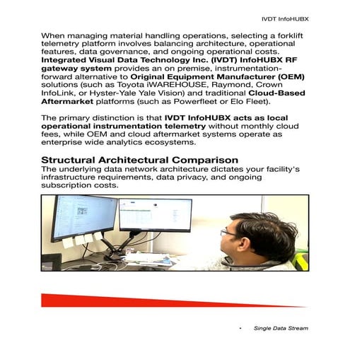 Advanced Forklift Weighing System: IVDT SkidWeigh Plus ED3 Features and ...