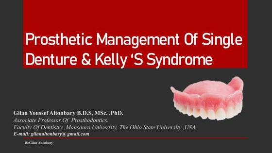 Combination syndrome revised | PPT | Dental Health | Diseases and ...