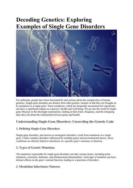 Exploring 10 Unusual Genetic Mutations in Humans | The Lifesciences ...
