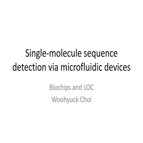 Single Molecule Sequence Detection Via Microfluidic Planar Extensional