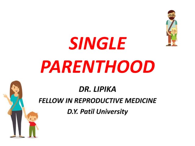 Single parent family | PPTX