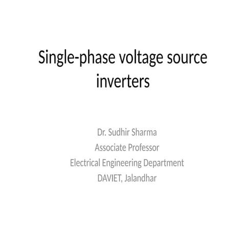 Inverter | PPTX