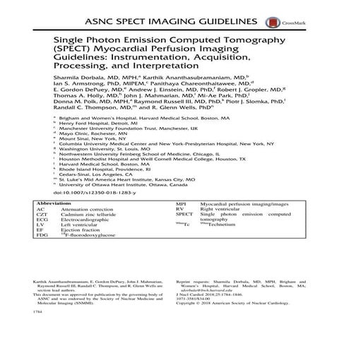 Single photon emission computed tomography spect | PDF