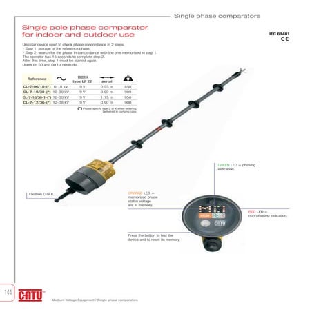 Single Pole Phase Comparators | PDF