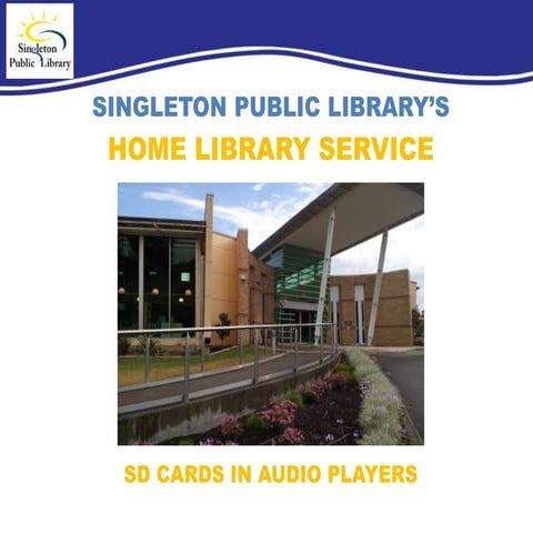 Singleton Public Library's Home Library Service | PPTX