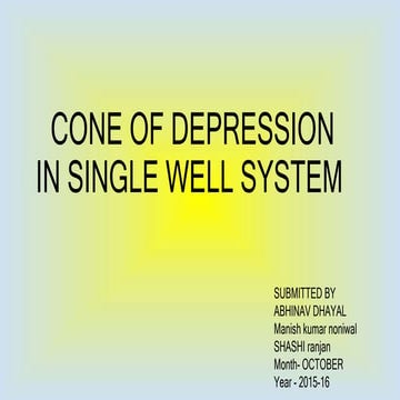 Single well system | PPTX