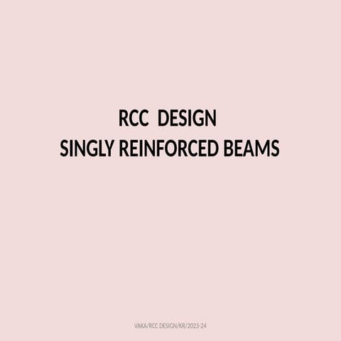 RCC beam Detail estimate | PDF